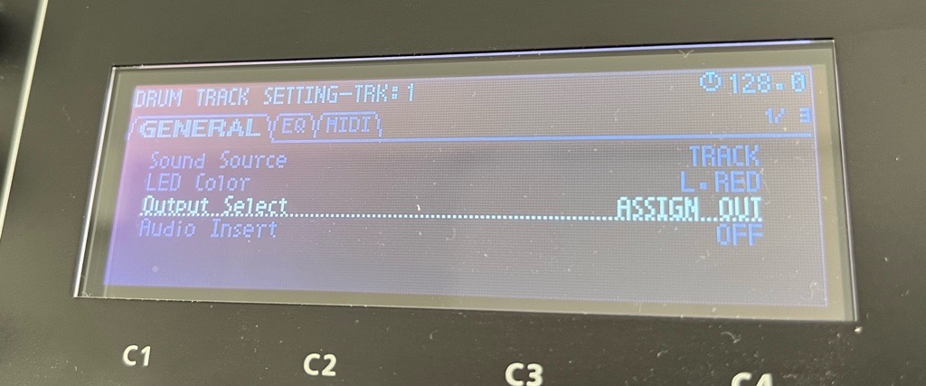 MC-707 How to Assign a track to Assign Output. – Roland Corporation MC-707 How to Assign a track to Assign Output. – Roland Corporation