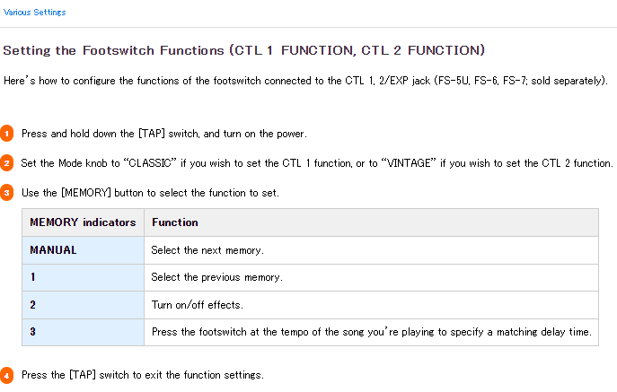 DM-101: How do I select Memory patches 5-127? – Roland Corporation