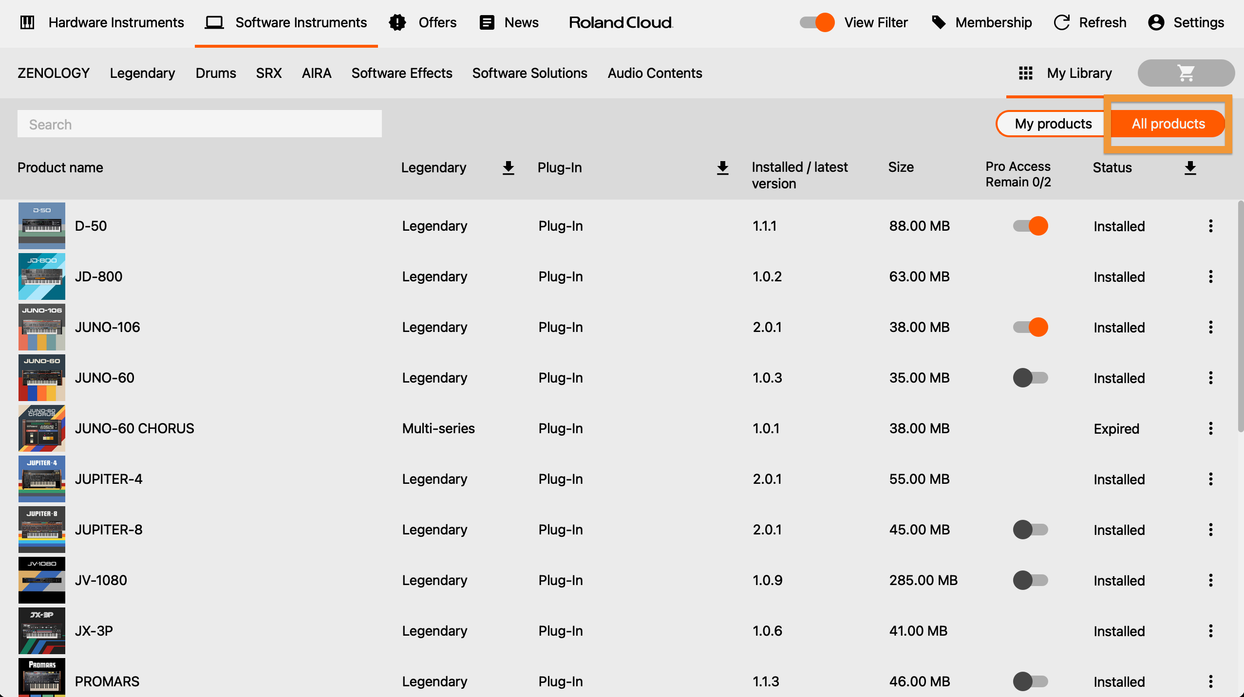 Roland Cloud: Understanding a Pro membership and how to use the Pro ...