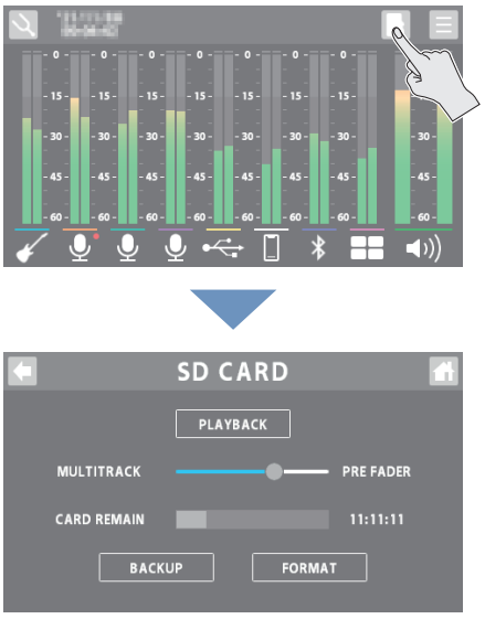 Gigcaster 8: How to Record Audio to a microSD Card – Roland Corporation