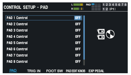 SPD-SX PRO: Selecting Kits with a pad (Pad Control) – Roland Corporation