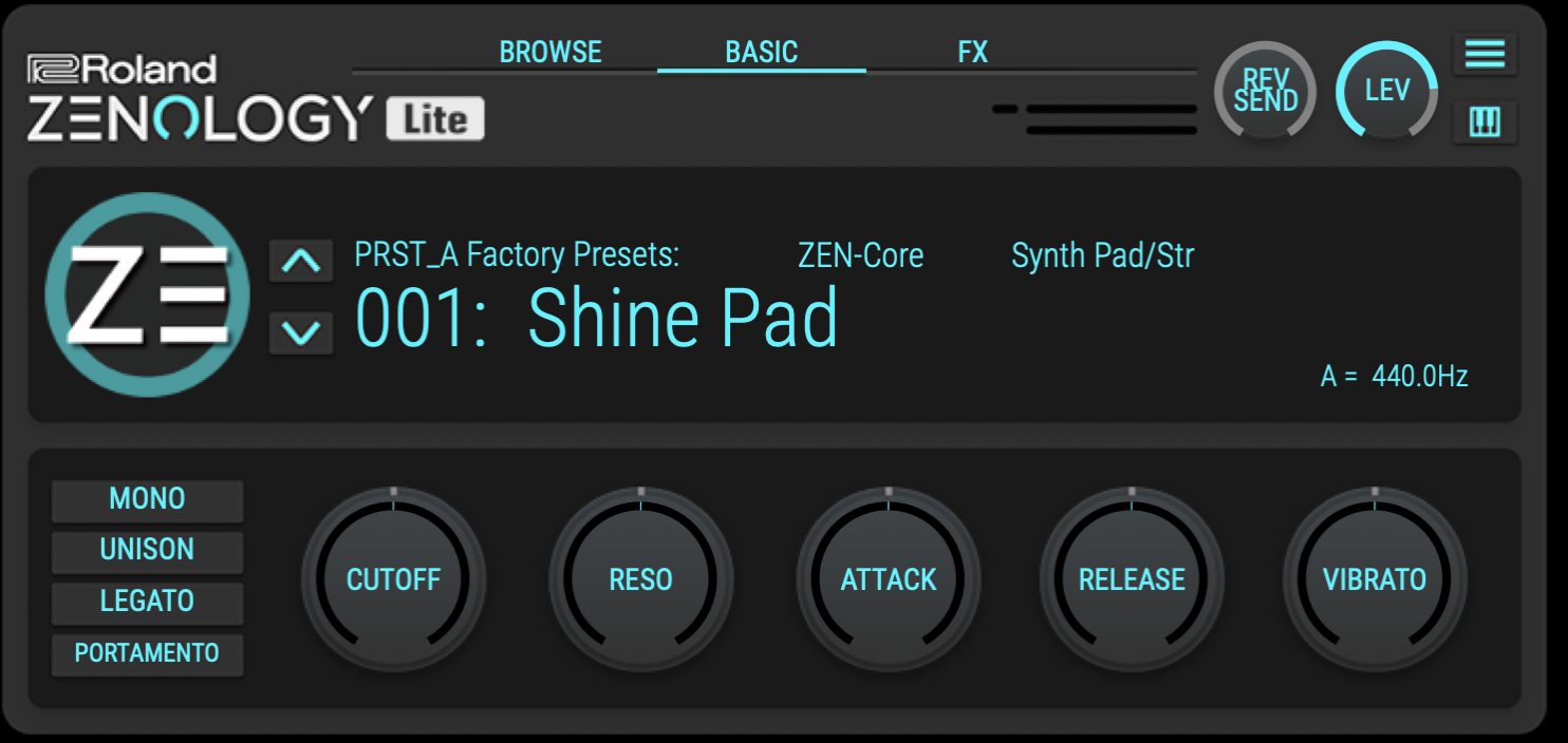 ZENOLOGY: What is the difference between each version of ZENOLOGY? – Roland Corporation