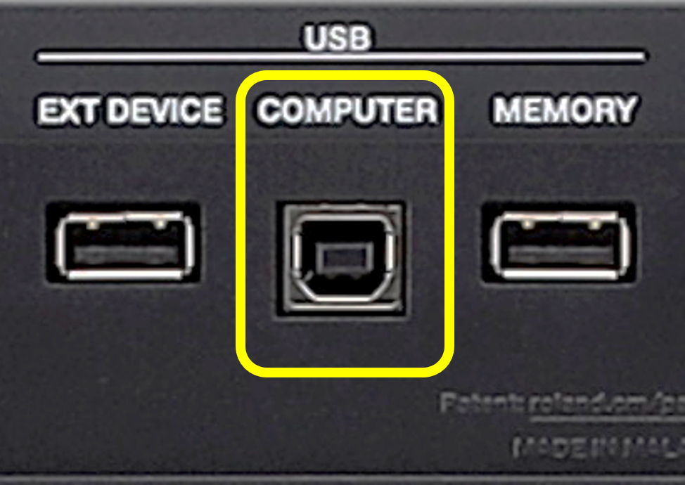 FANTOM-06, FANTOM-07, FANTOM-08: Connecting to a Computer – Roland ...