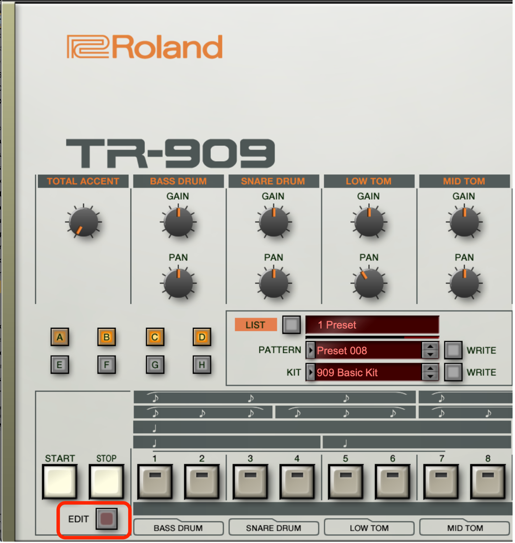 Roland Cloud: TR-909 Plugin Quick Start – Roland Corporation