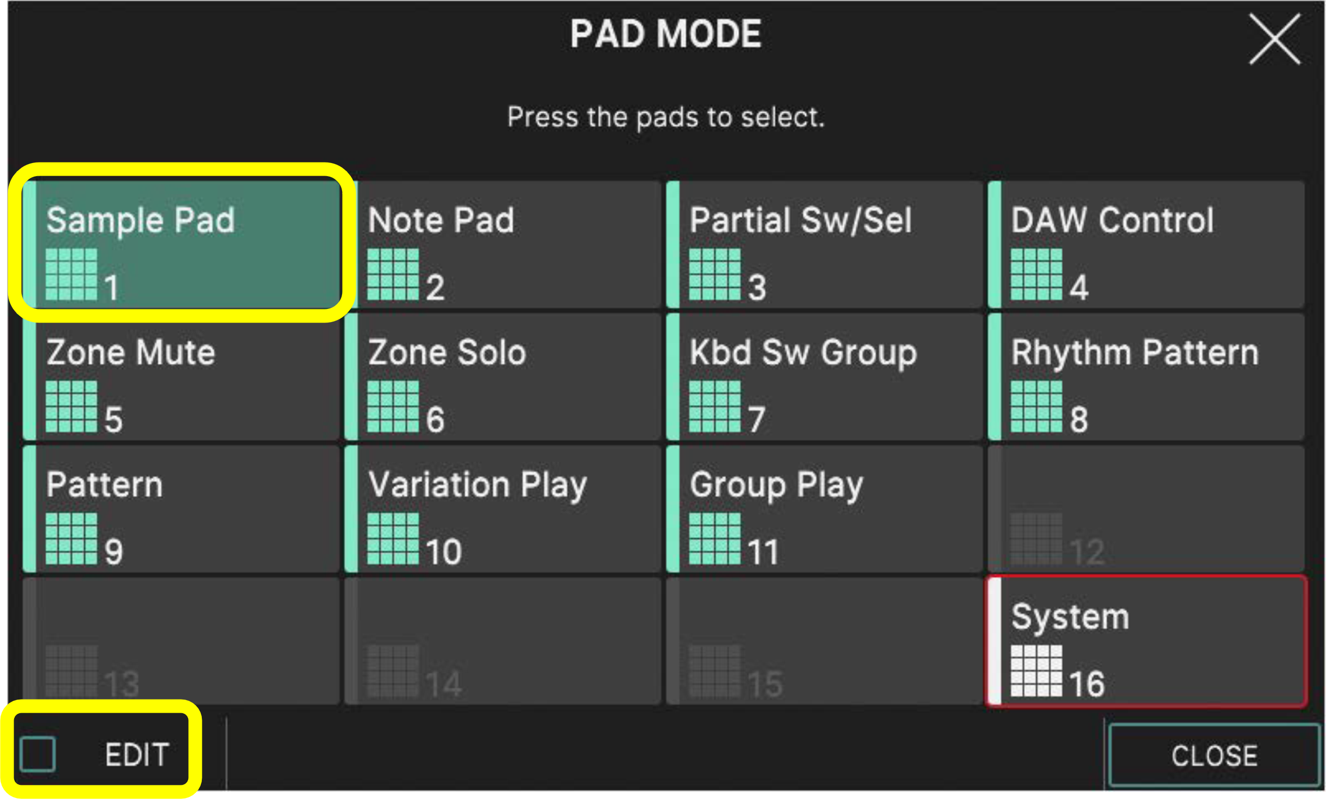 FANTOM 6 EX, FANTOM 7 EX, FANTOM 8 EX: How to import a sample to one of the SAMPLE PADS – Roland ...