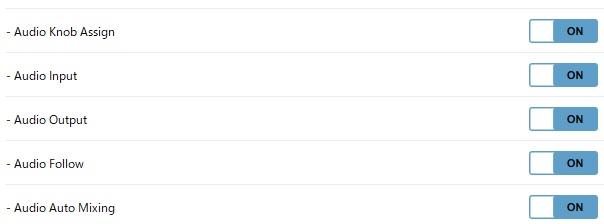 V-80HD: オーディオ・ミキサーの設定をシーン・メモリーで呼び出す方法を教えてください。 – Roland Corporation