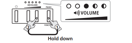 FP-10: Saving the Settings (Memory Backup) – Roland Corporation
