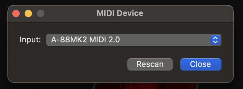 A-88MKII: How to use the MIDI 2.0 Piano Profile (Preview) with A-88MKII ...