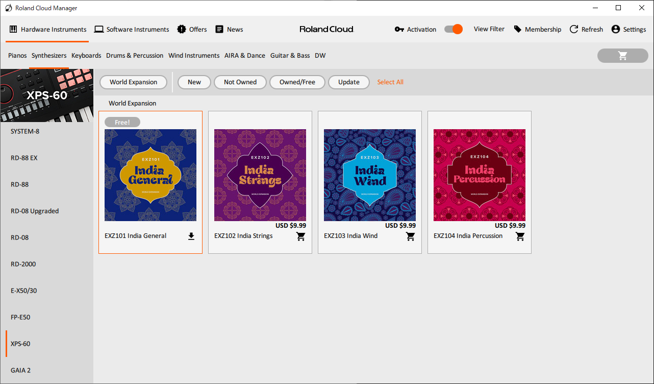 XPS-60: I accidentally uninstalled the pre-installed EXZ101. Can I ...