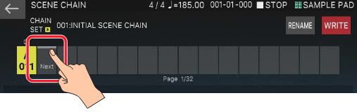 FANTOM-06, FANTOM-07, FANTOM-08: How do I quickly recall the scenes that are frequently used ...