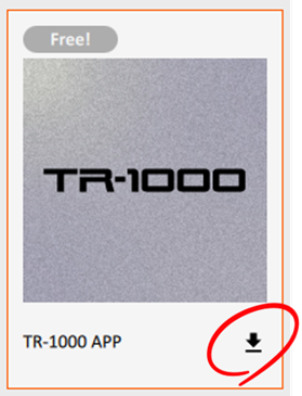TR-1000: How do I download, install, and start the TR-1000 App ...