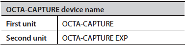 OCTA-CAPTURE: Connecting Two OCTA-CAPTURE's Together (Windows) – Roland ...